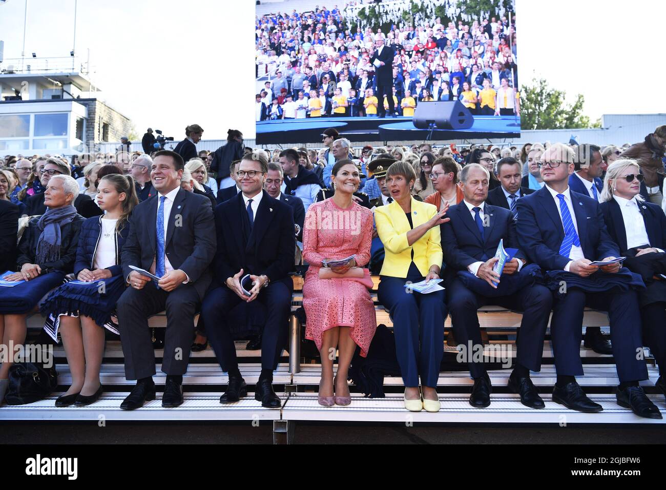 TALLINN 20180819 Prince Daniel, Crown Princess Victoria, Estonia's ...