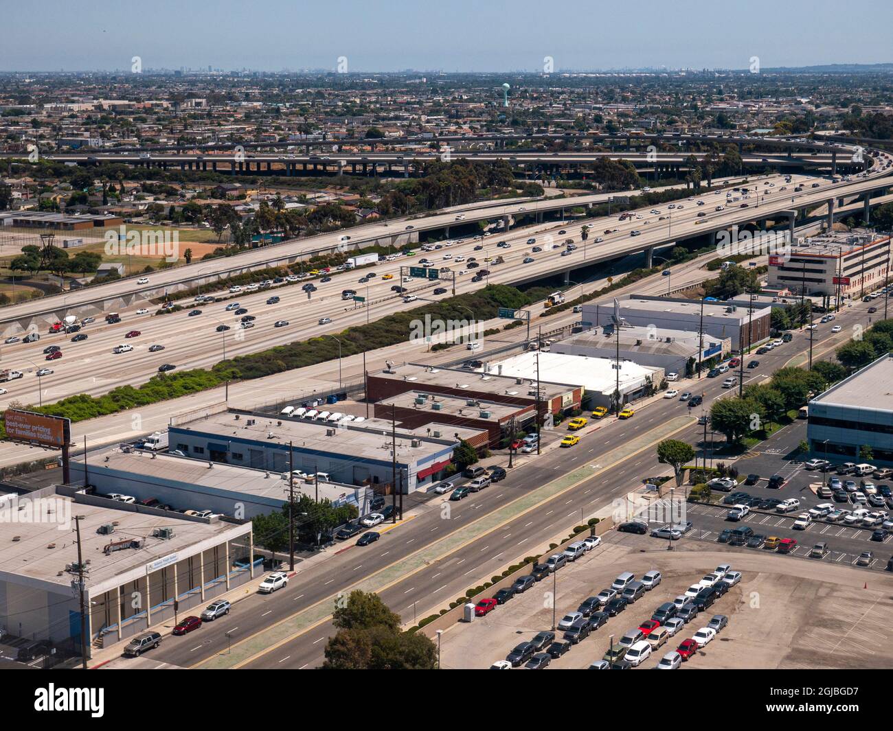 Interstate, industrial area, Phoenix, Arizona Stock Photo - Alamy