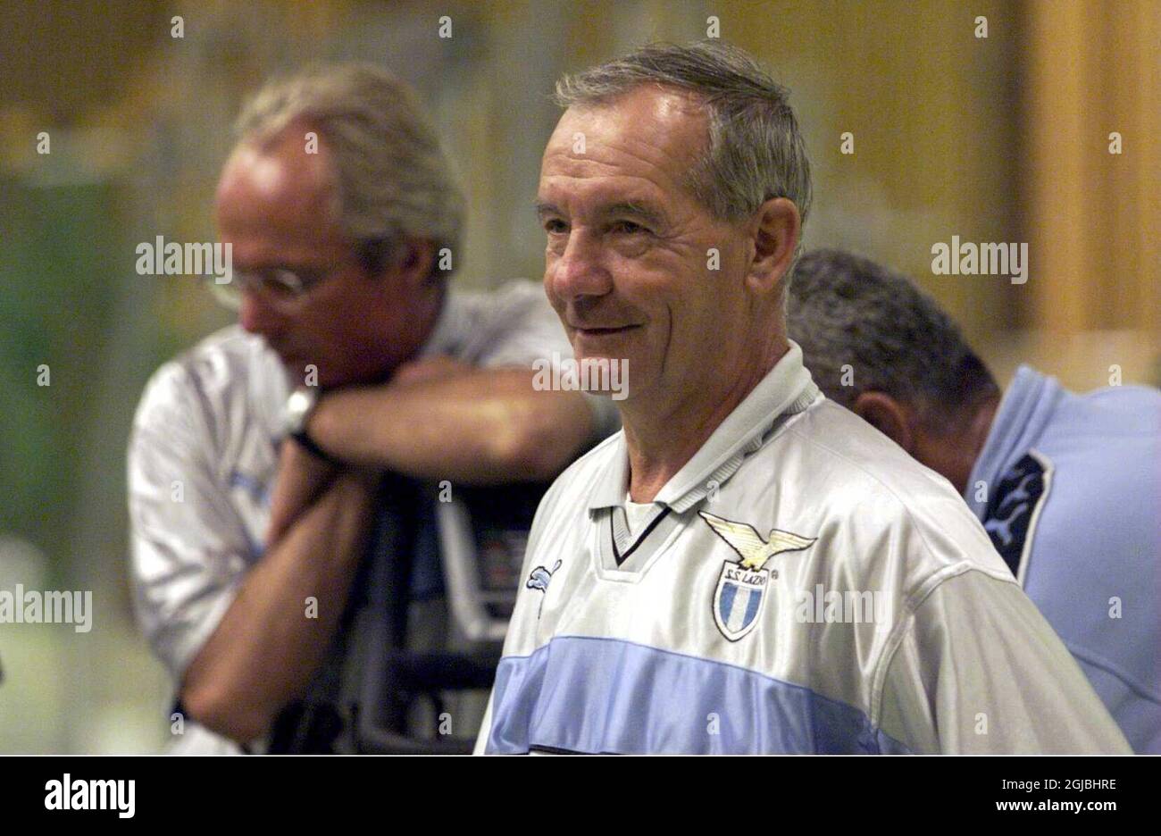 Lazio's Tord Grip, who will become Sven Goran Eriksson's right hand man ...
