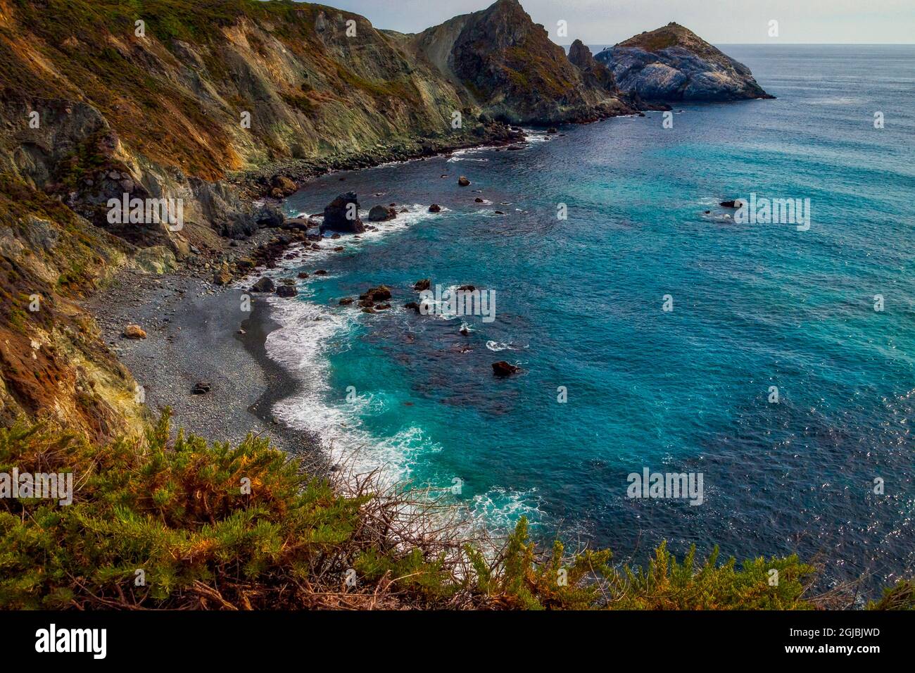 Julia Pfeiffer Burns State Park, Big Sur, California, USA Stock Photo ...