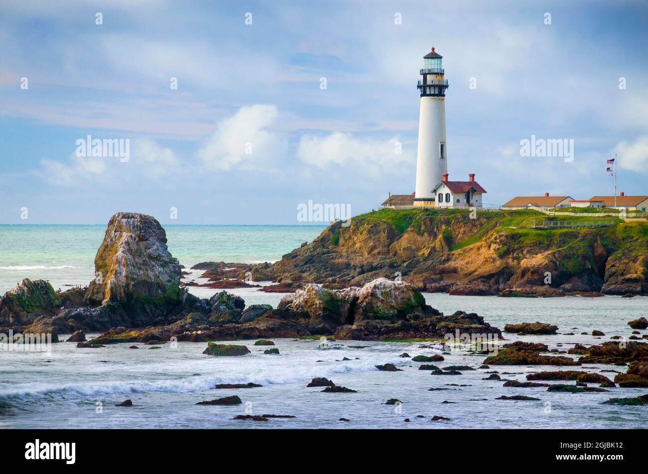 Pigeon Point Lighthouse, Big Sur, California, USA Stock Photo - Alamy