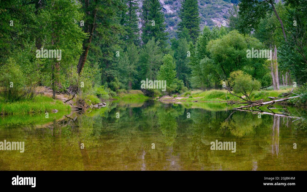 Merced River, Yosemite National Park, California, USA Stock Photo - Alamy