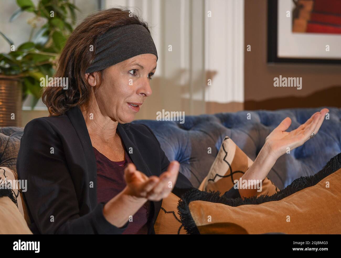 STOCKHOLM 20181107 Rachel Cusk, Canadian writer living in Great Britain ...