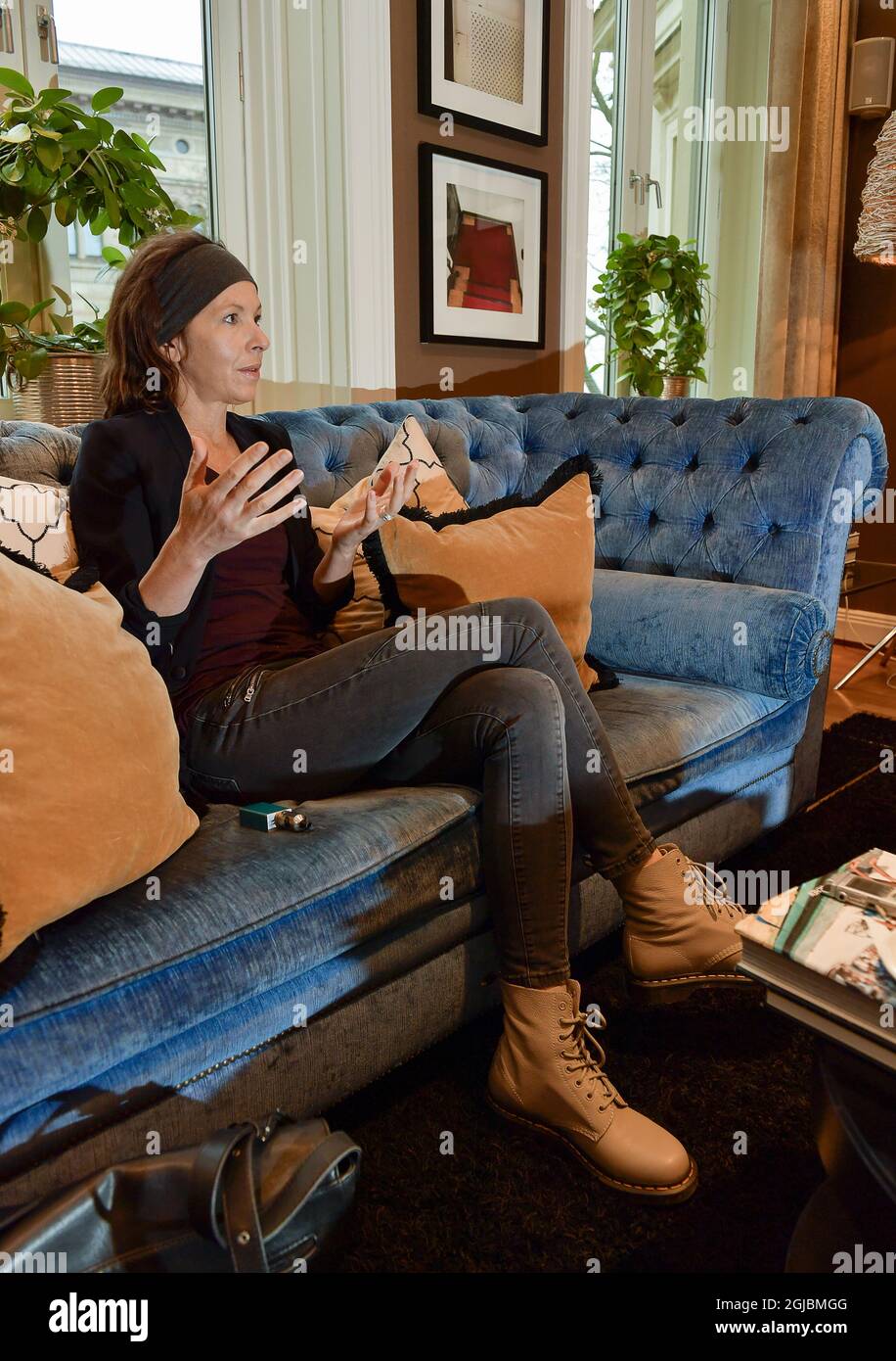 STOCKHOLM 20181107 Rachel Cusk, Canadian writer living in Great Britain ...