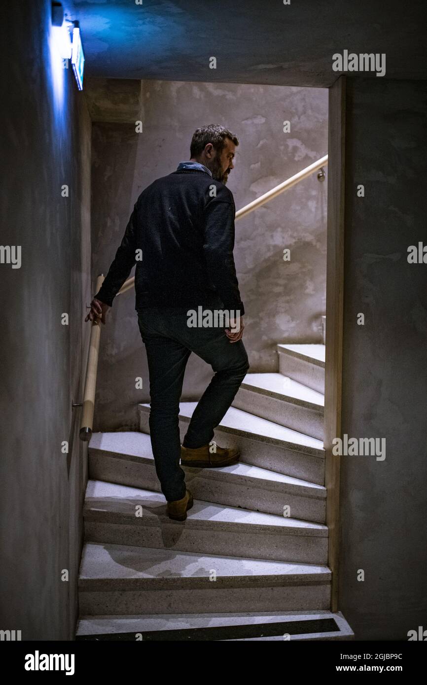 Kasper Colling Nielsen , writer Denmark Foto: Staffan Lowstedt / SvD ...