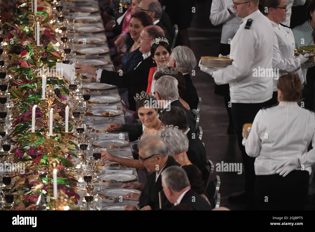STOCKHOLM 20181210 Crown Princess Victoria and other celebrities and ...