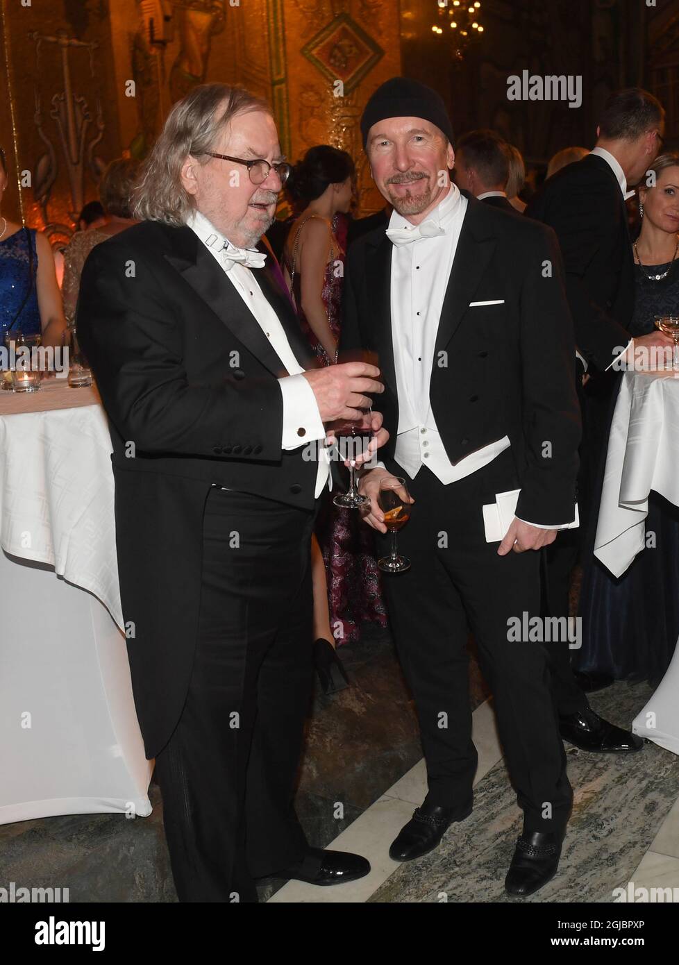 STOCKHOLM 20181210 David Howell Evans "The Edge", gitarrist in U2, and ...