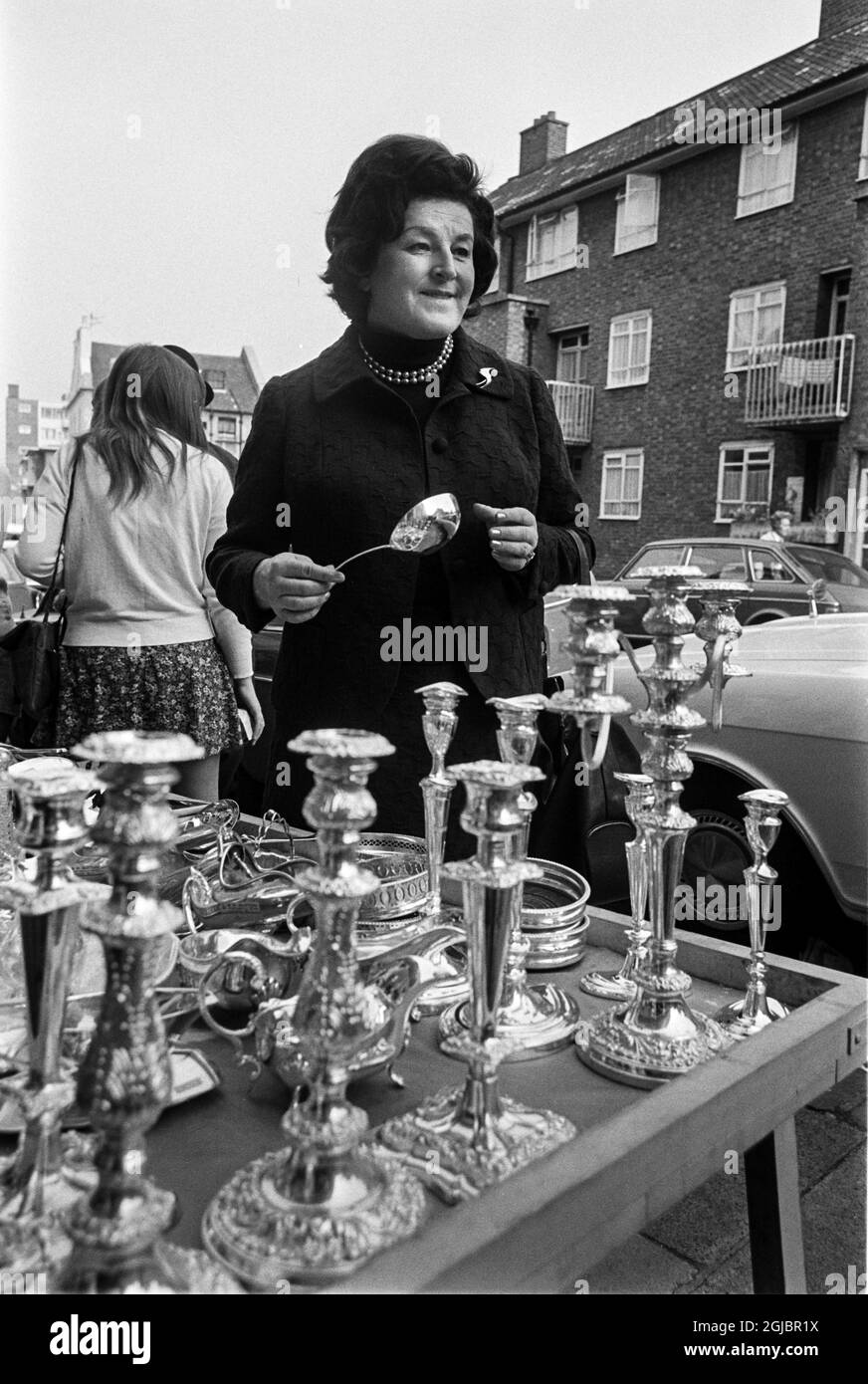 Swedish opera singer birgit nilsson Black and White Stock Photos ...