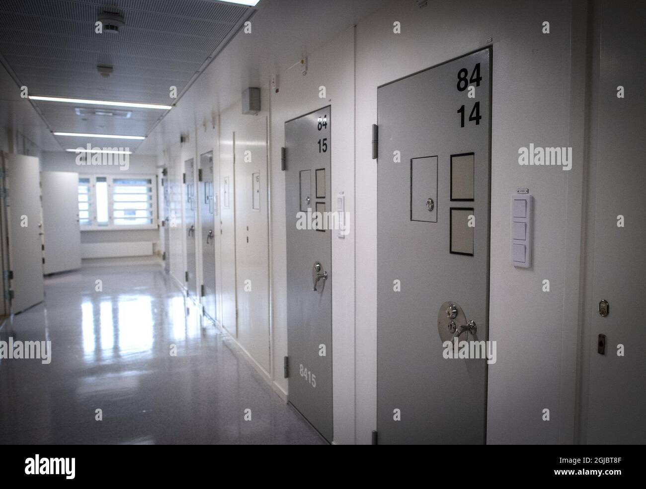 A detention facility. cell arrest detention prison crime penalty Foto ...