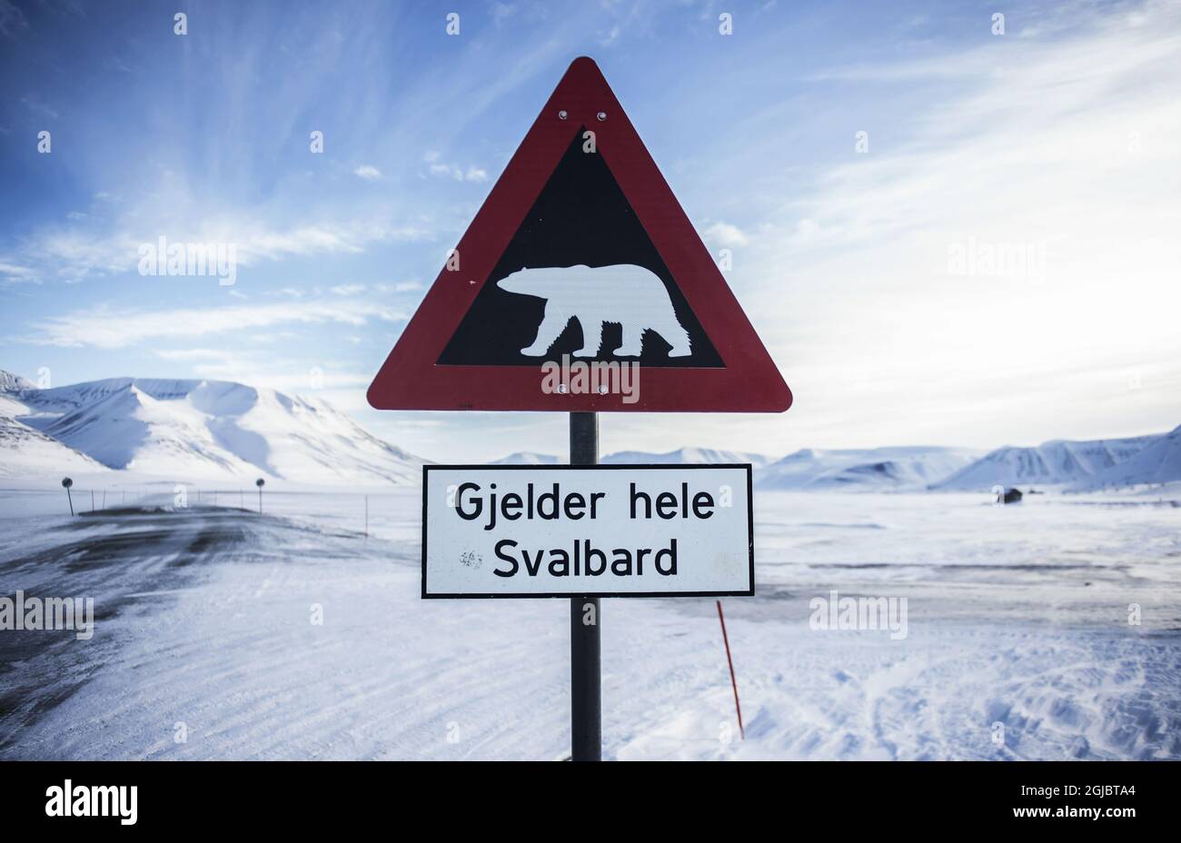 Langyearby, Longyear town, Svalbard Foto: Anna-Karin Nilsson/ EXP / TT ...