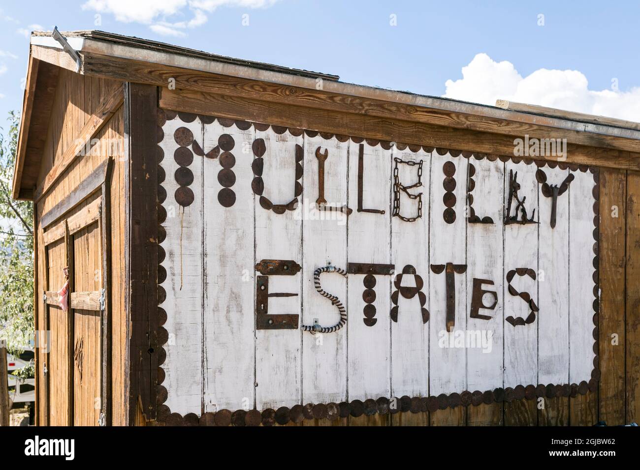 Darwin, California, USA. Living ghost town Stock Photo - Alamy