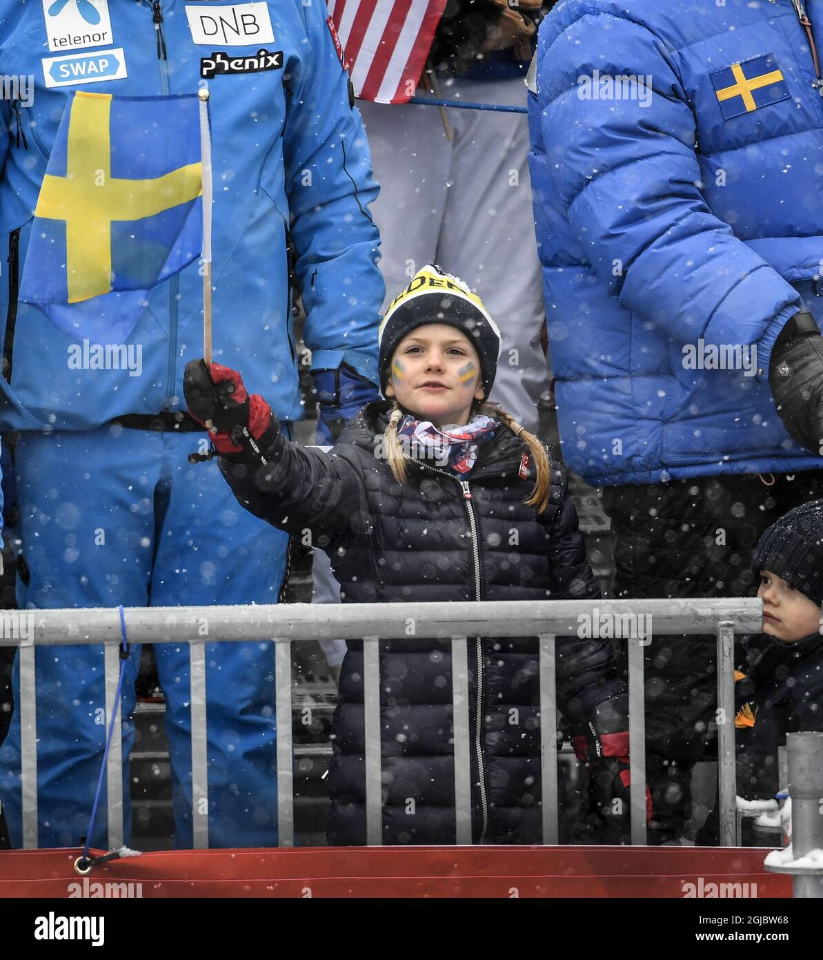 ARE 2019-02-08 Princess Estelle during the Alpine WC in Are Sweden on ...