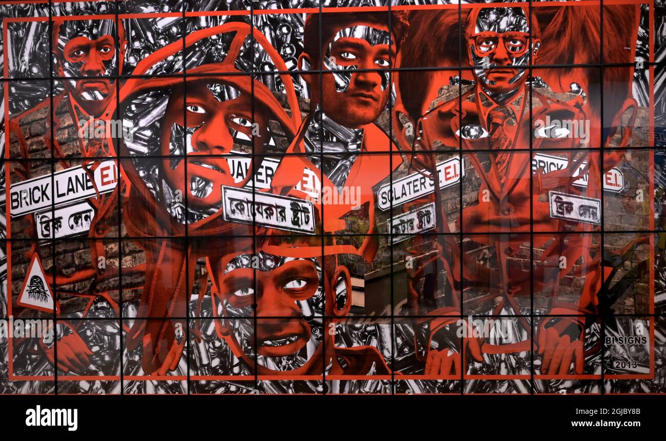 STOCKHOLM 20190205 Art duo Gilbert & George ”The Great Exhibition” at ...
