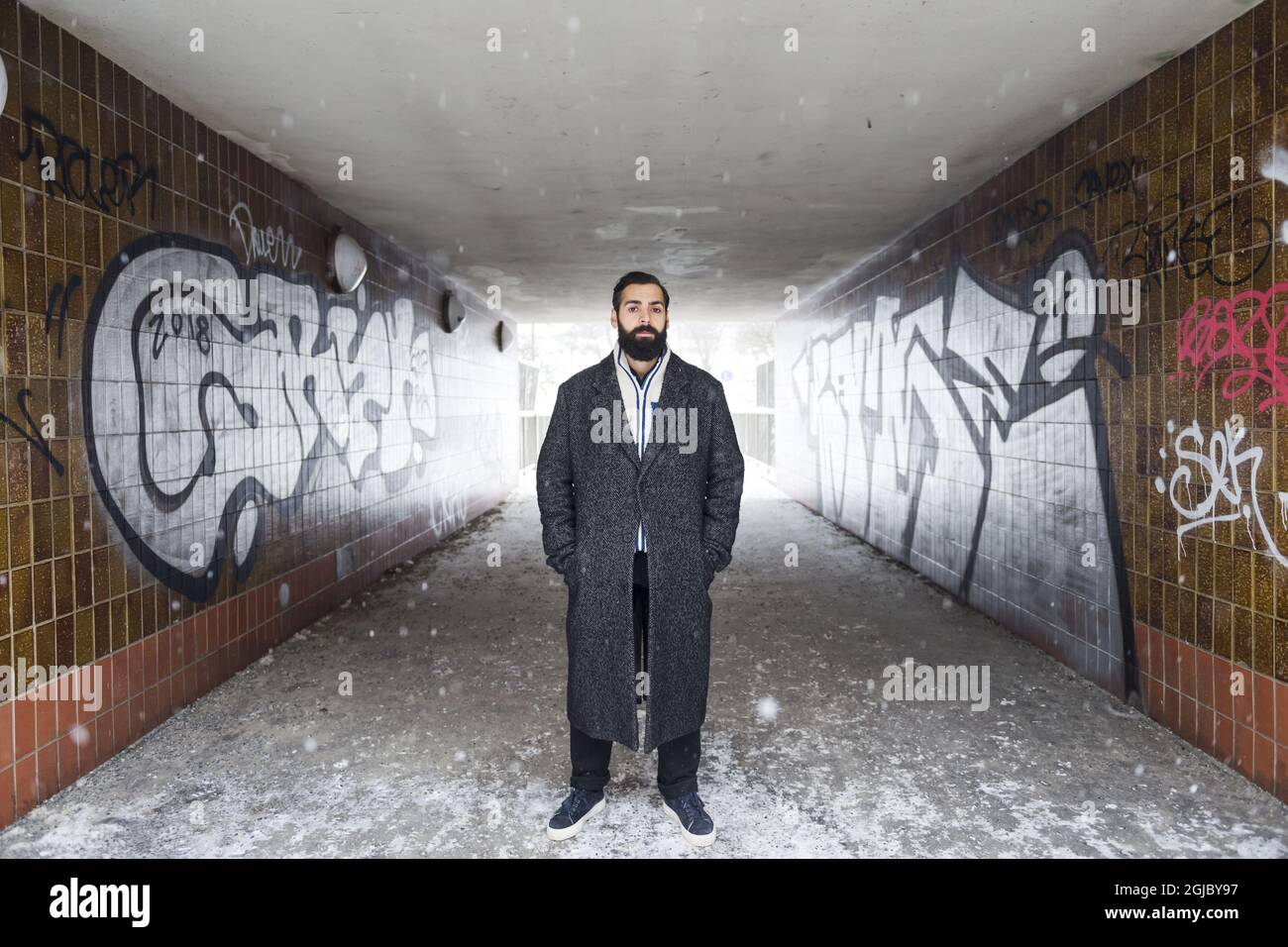 STOCKHOLM 20190130 Ardalan Esmaili, Swedish-Iranian actor. He is one of ...