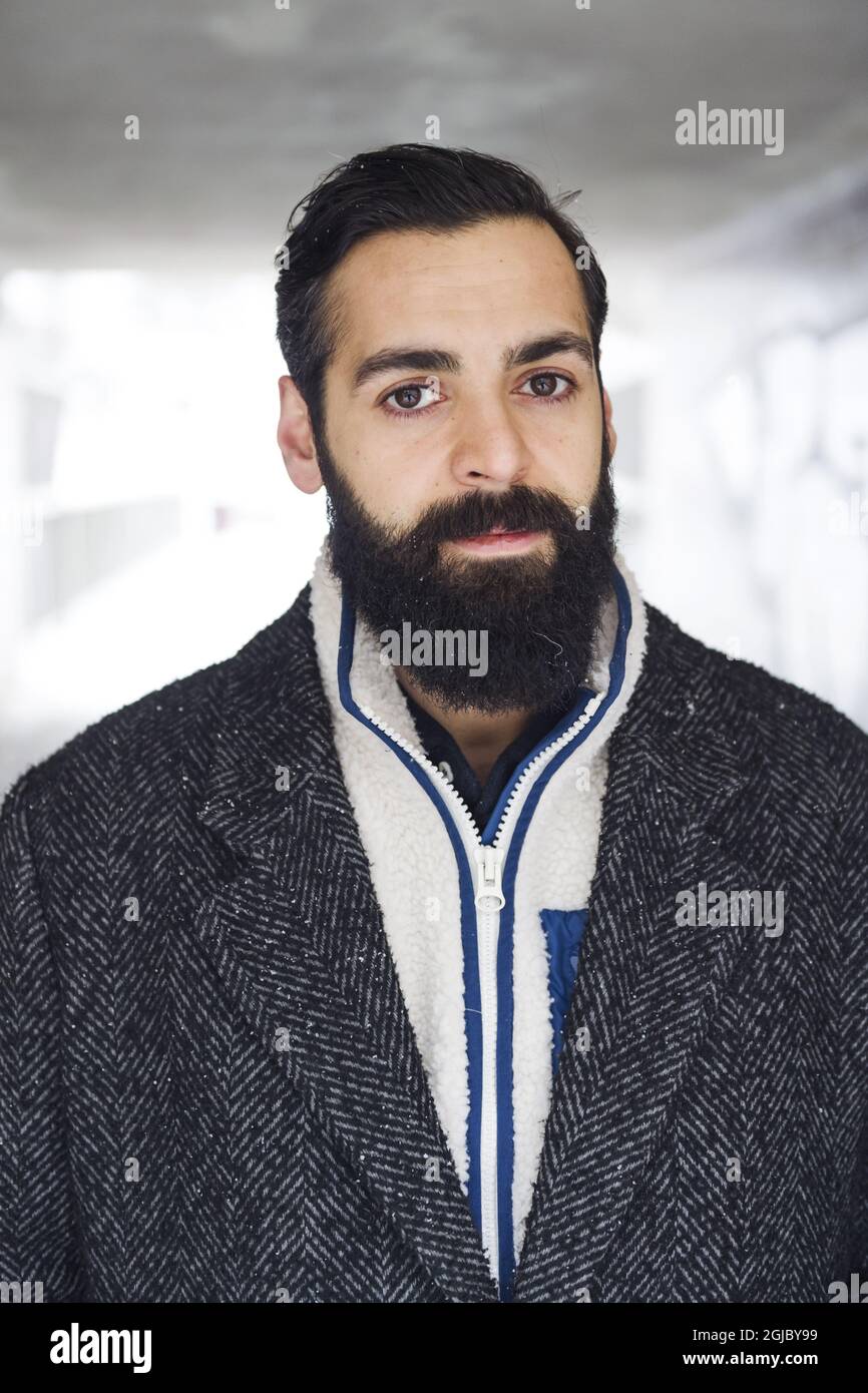 STOCKHOLM 20190130 Ardalan Esmaili, Swedish-Iranian actor. He is one of ...