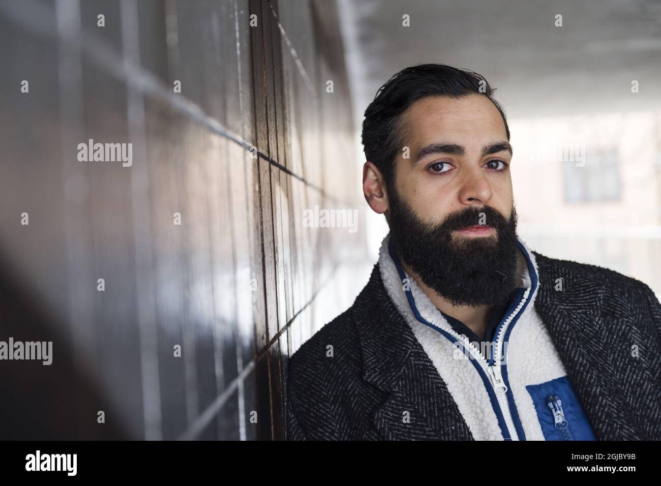 STOCKHOLM 20190130 Ardalan Esmaili, Swedish-Iranian actor. He is one of ...