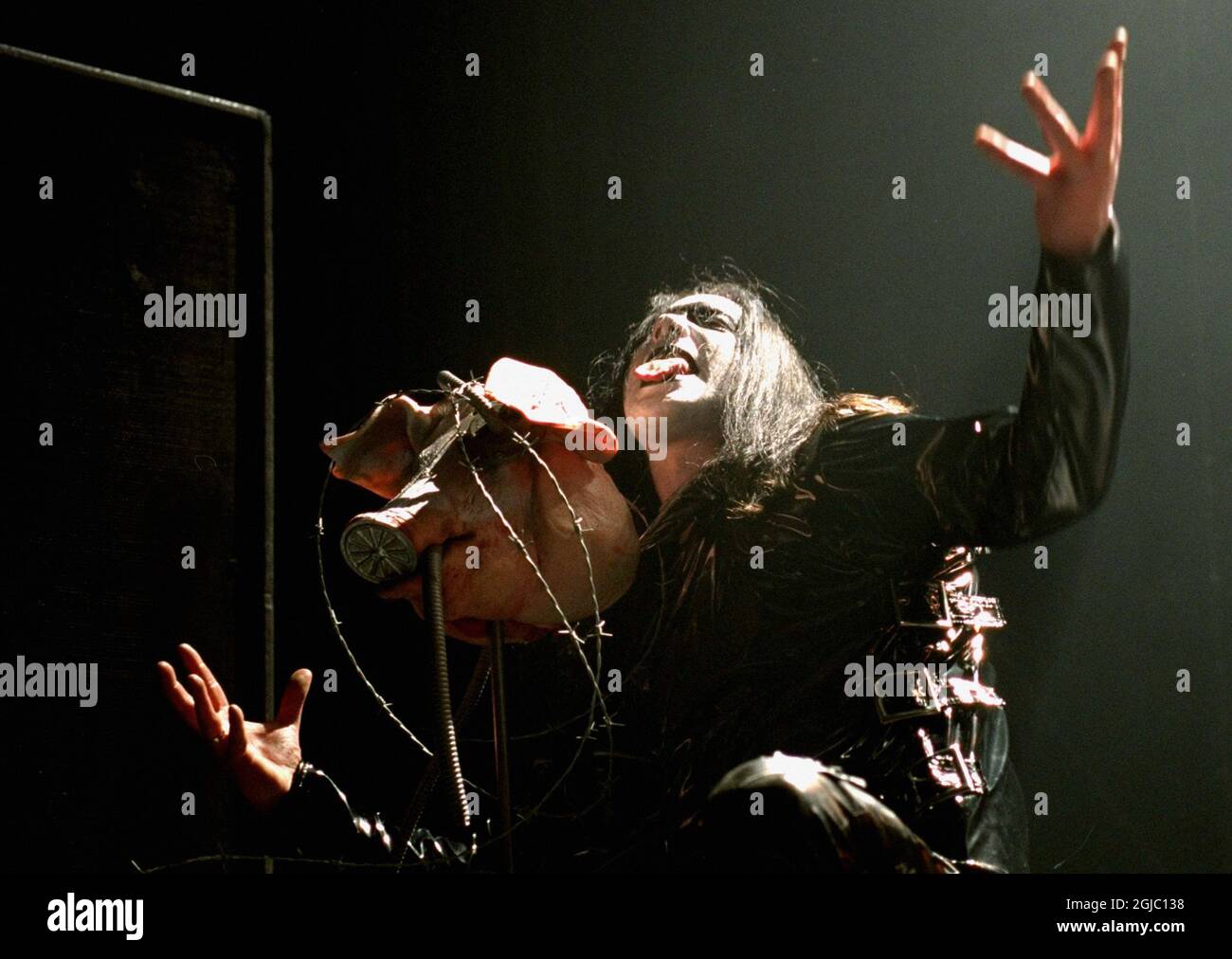 Editor's Note: Content Maniac, vocalist with band Mayhem, playing at ...