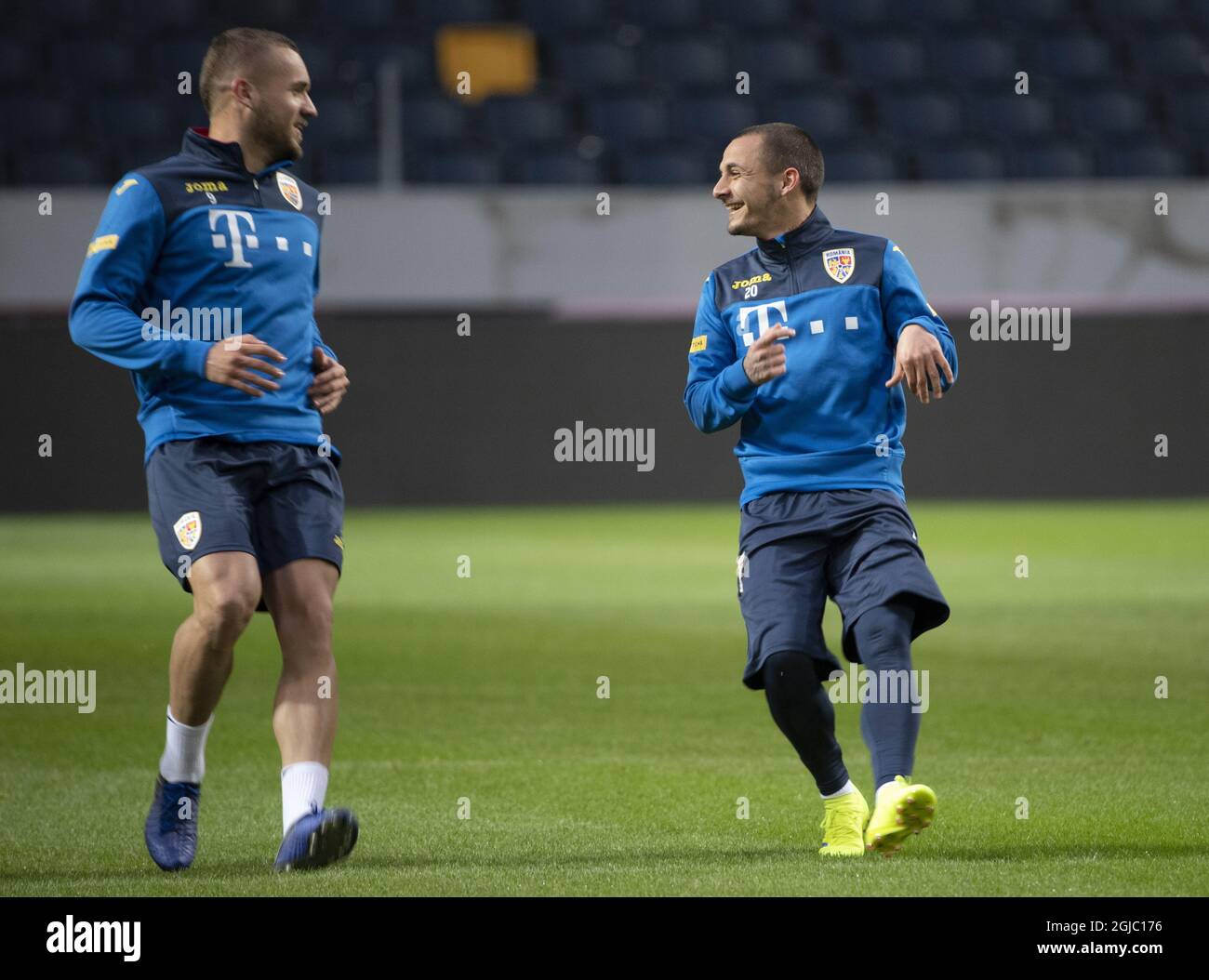 George Puscas and Alexandru Mitrita during the Romanian national ...