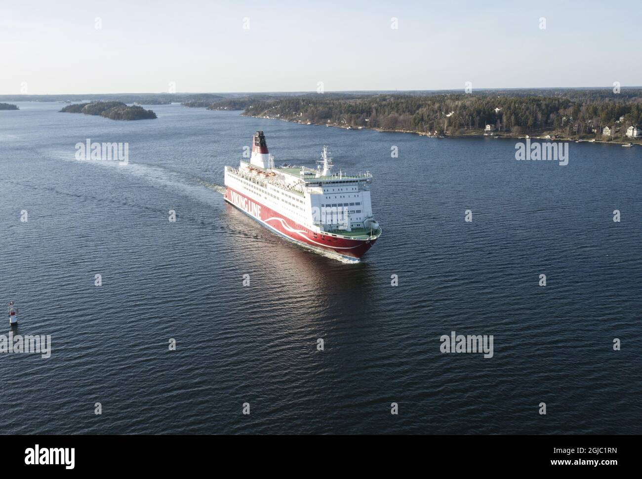 ferry, transport, ship, sea, archipelago, islands sea water lake ...