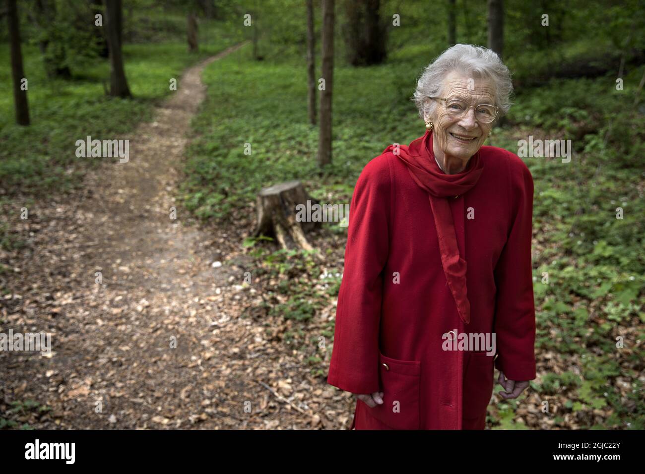 Nina Lagergren,96 years old, born von Dardel, half sister of Swedish ...