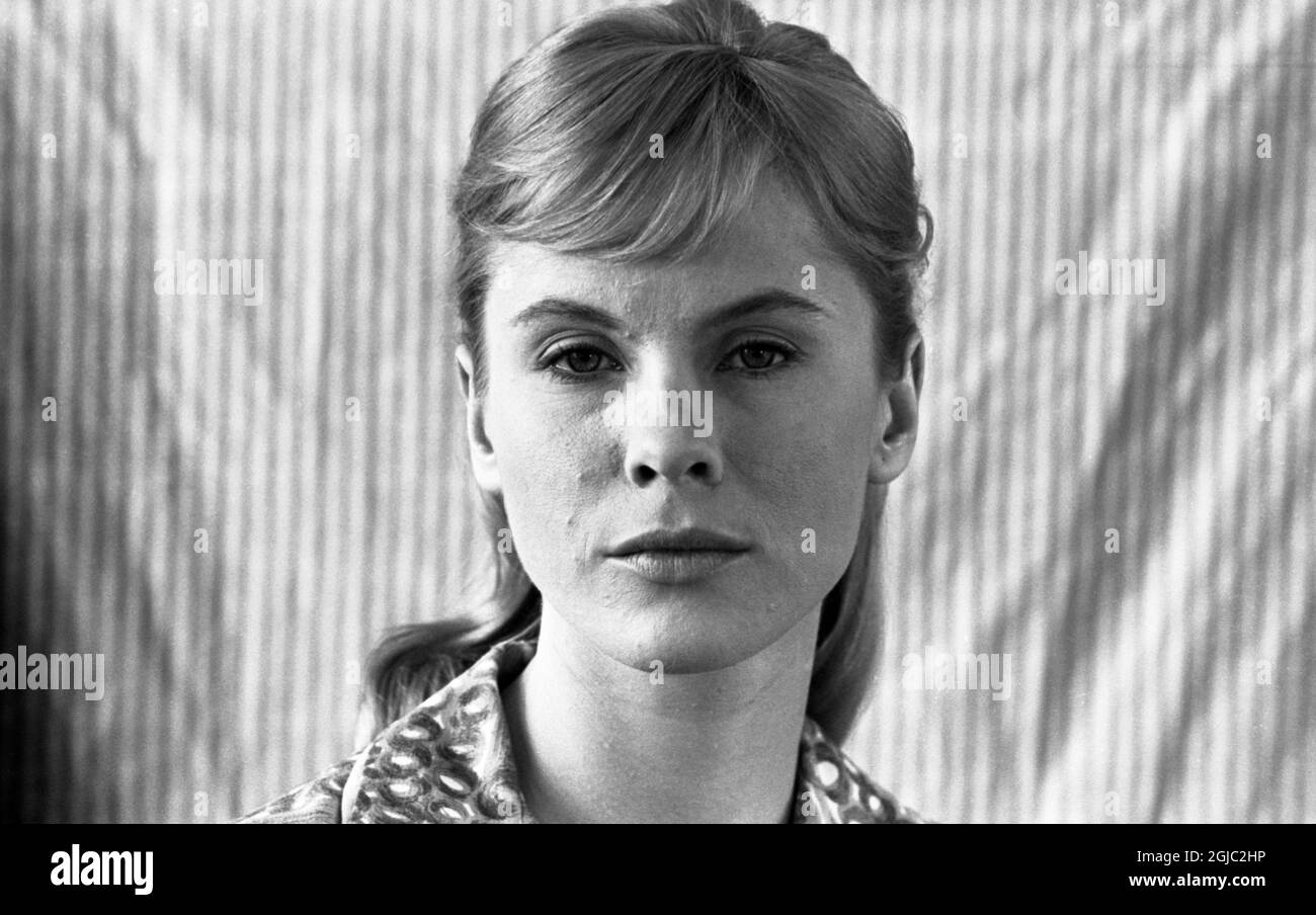 ARKIV 196204 Bibi Andersson, Actress". Foto: Sven-Gosta Johansson ...