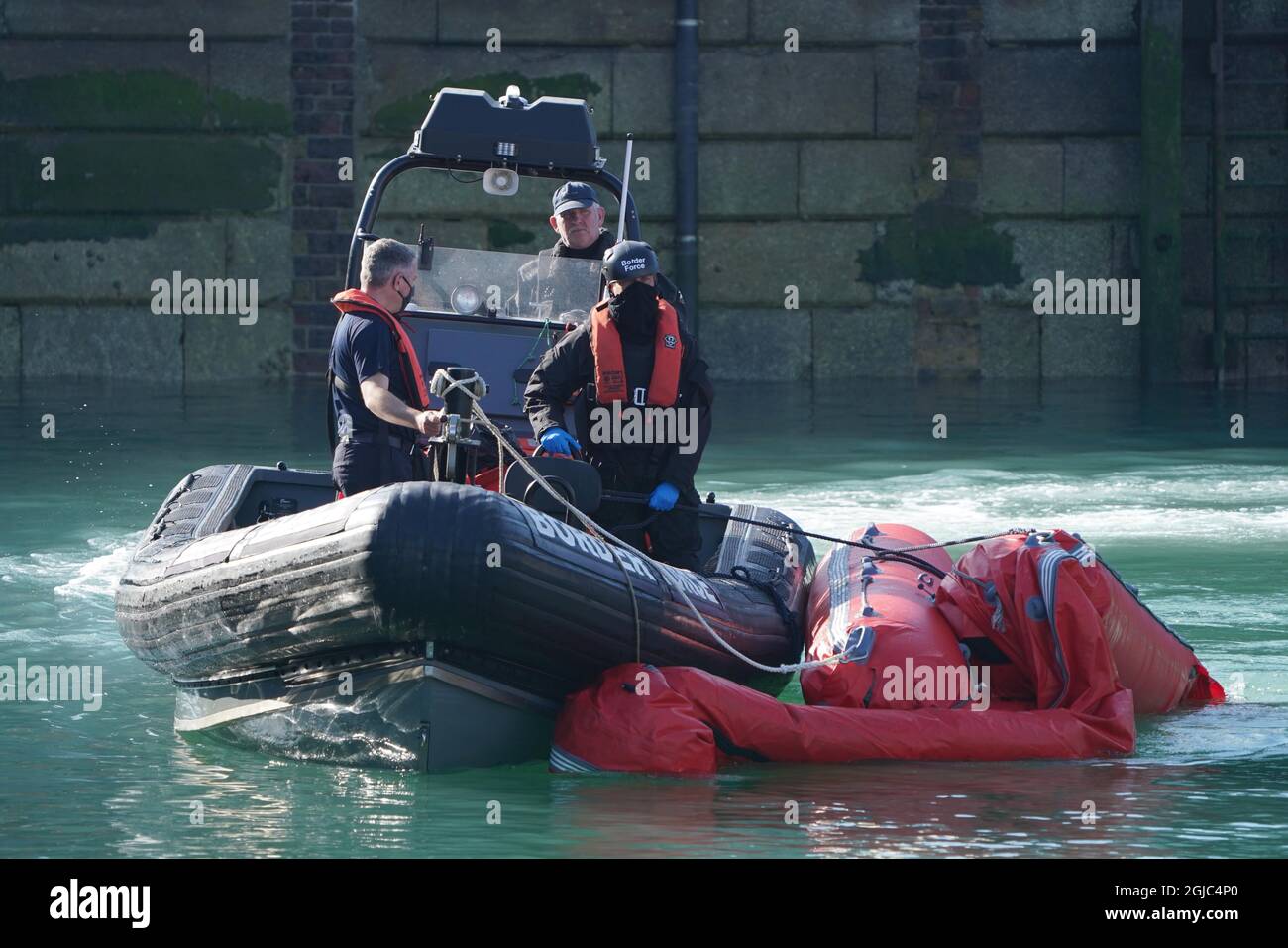 Border force officers bring hi-res stock photography and images - Alamy