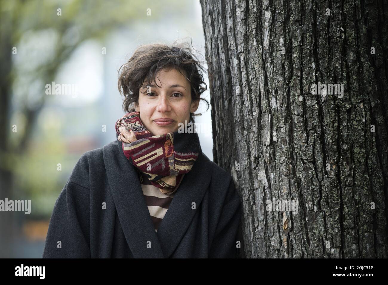 Alice Zeniter French writer with Algerian origin Foto: Fredrik Sandberg ...