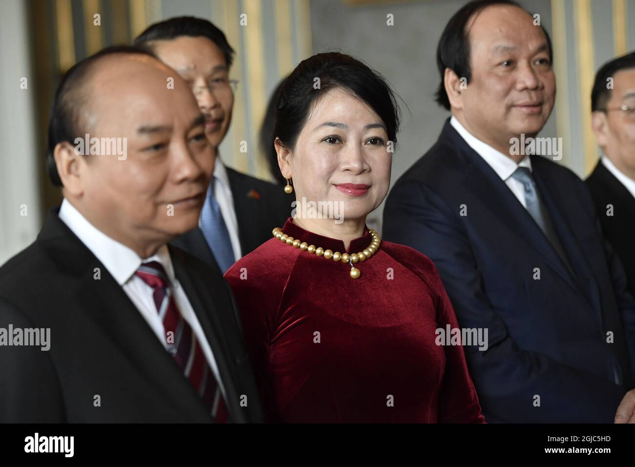 STOCKHOLM 20190527 King Carl Gustaf receives Vietnam's Prime Minister ...