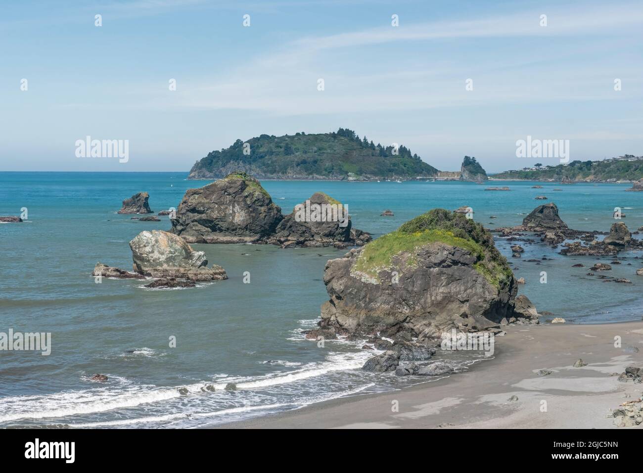 California, Trinidad, Luffenholtz Beach Stock Photo - Alamy