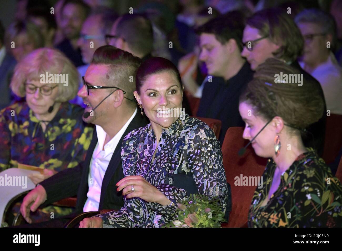 Swedish Minister of Culture Amanda Lind and Crown Princess Victoria ...