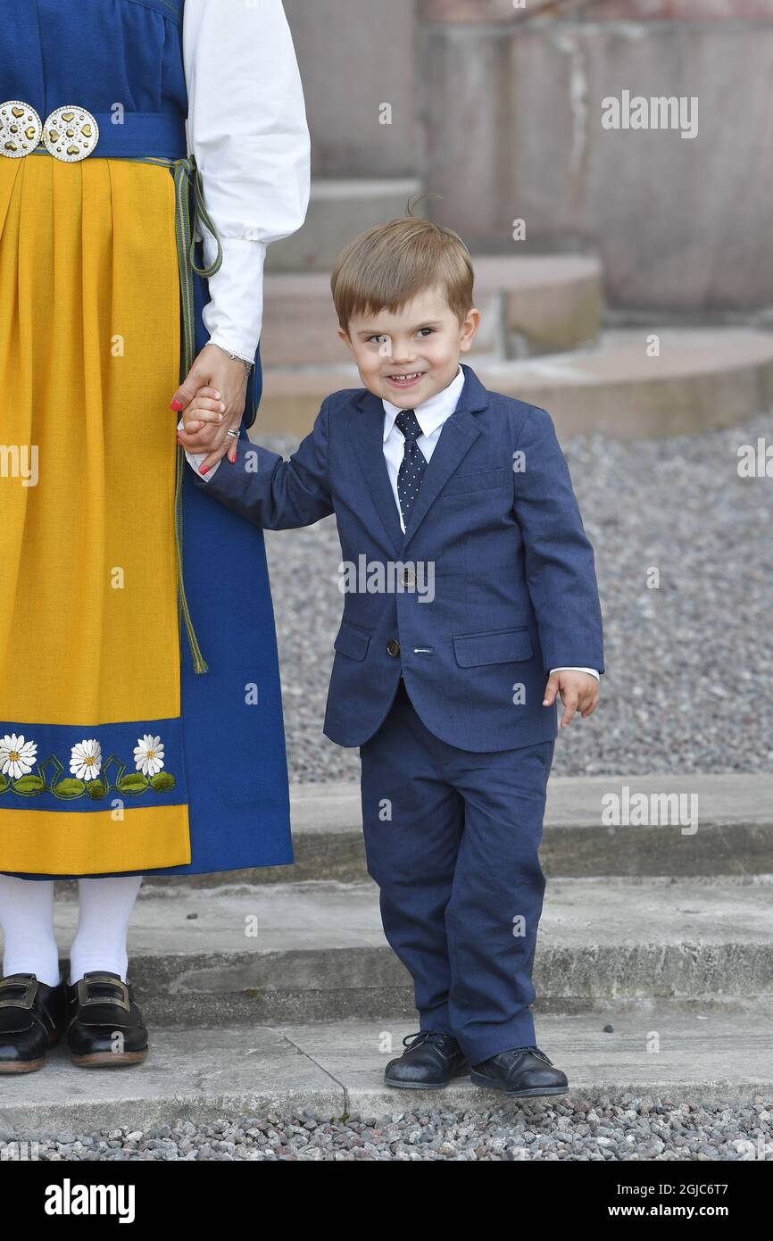 STOCKHOLM 2019-06-06 Prince Oscar at the Royal Palace in Stockholm ...