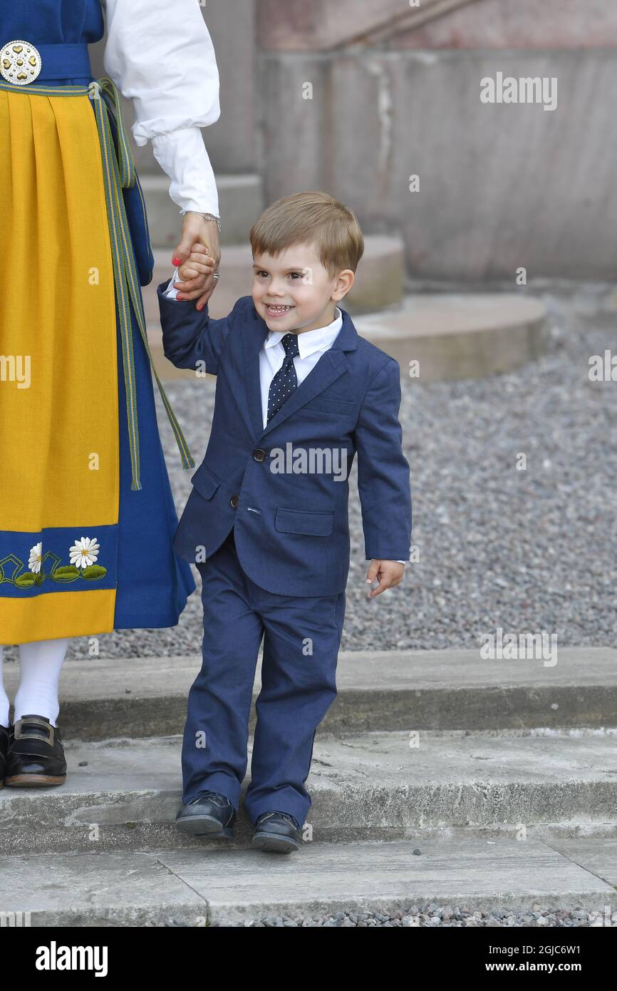 STOCKHOLM 2019-06-06 Prince Oscar at the Royal Palace in Stockholm ...