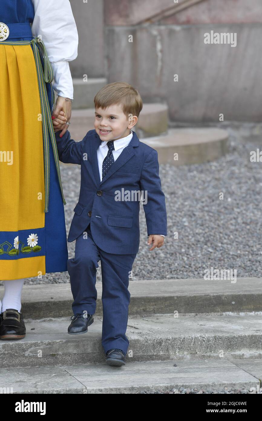 STOCKHOLM 2019-06-06 Prince Oscar at the Royal Palace in Stockholm ...