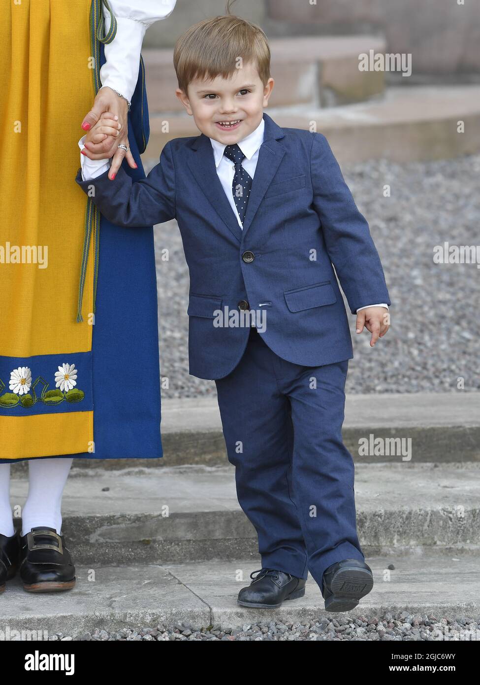 STOCKHOLM 2019-06-06 Prince Oscar at the Royal Palace in Stockholm ...