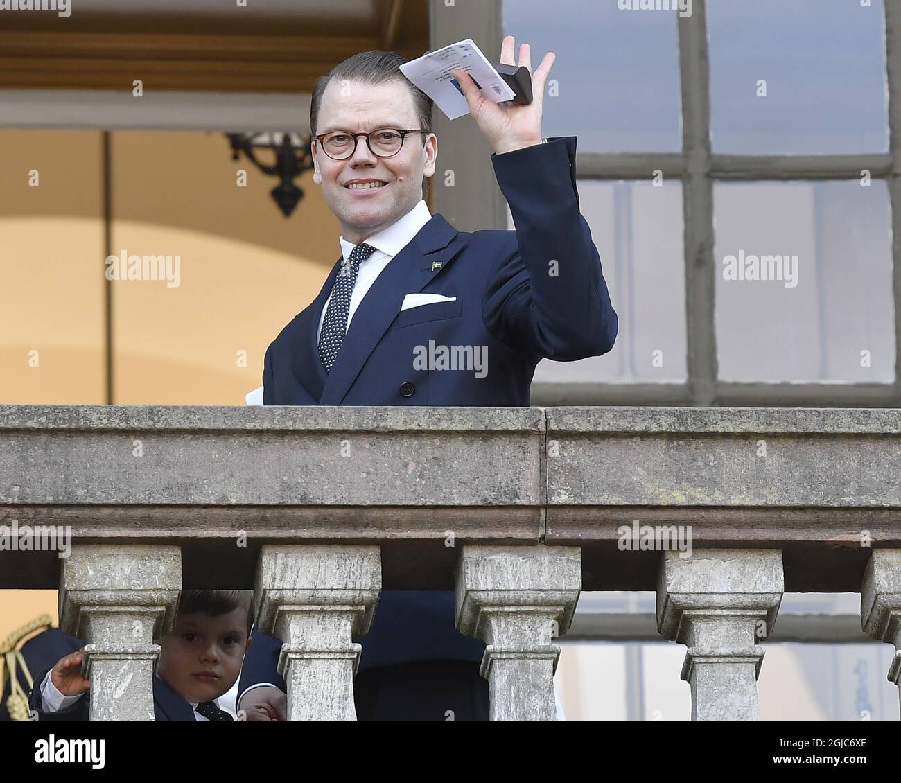 STOCKHOLM 2019-06-06 Prince Daniel before a family group photo at the ...