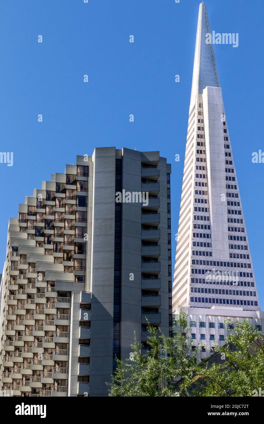Transamerica Pyramid Building. San Francisco Stock Photo - Alamy