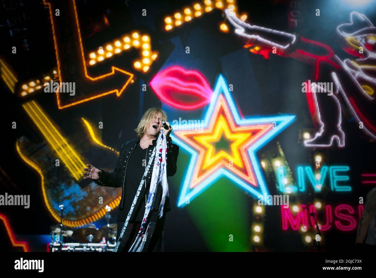 NORJE 2019-06-06 Def Leppard perform at Sweden Rock Festival. Photo ...