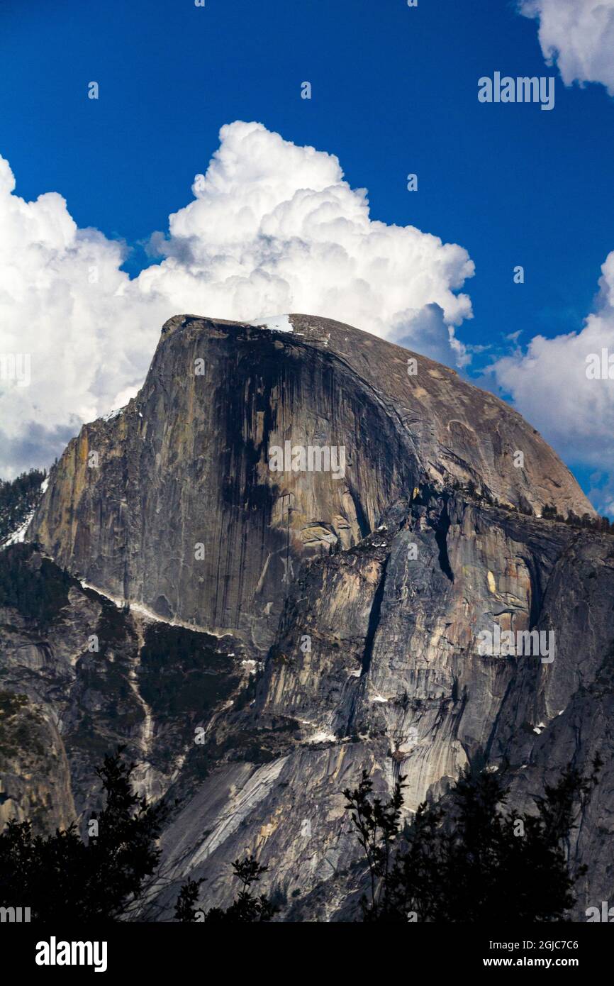 Half Dome. Yosemite, Unesco World Heritage Site, California Stock Photo ...