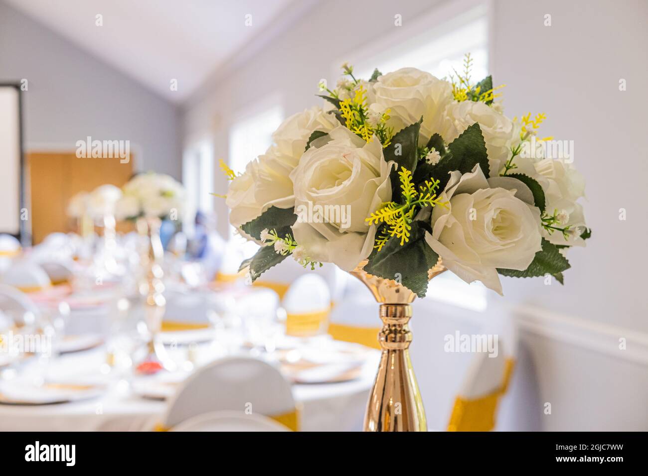Banquet hall set up hi-res stock photography and images - Alamy