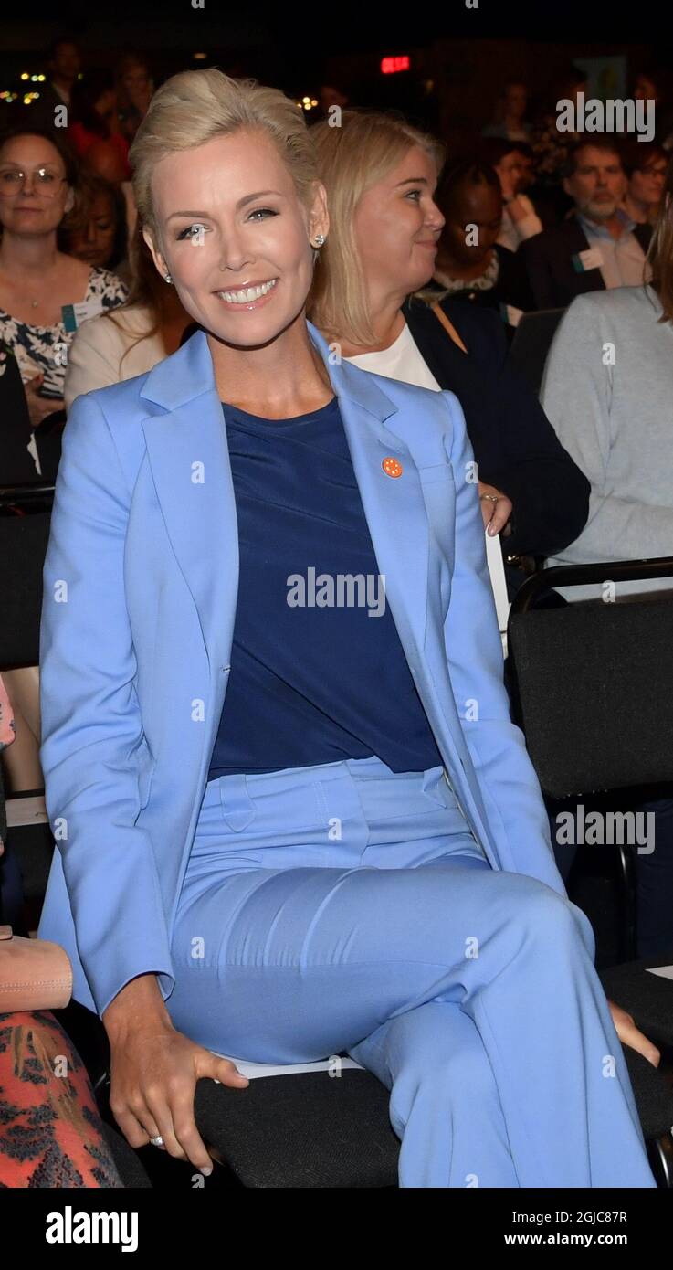 Stockholm 2019-06-13 The Swedish Crown Princess Victoria and Gunhild ...