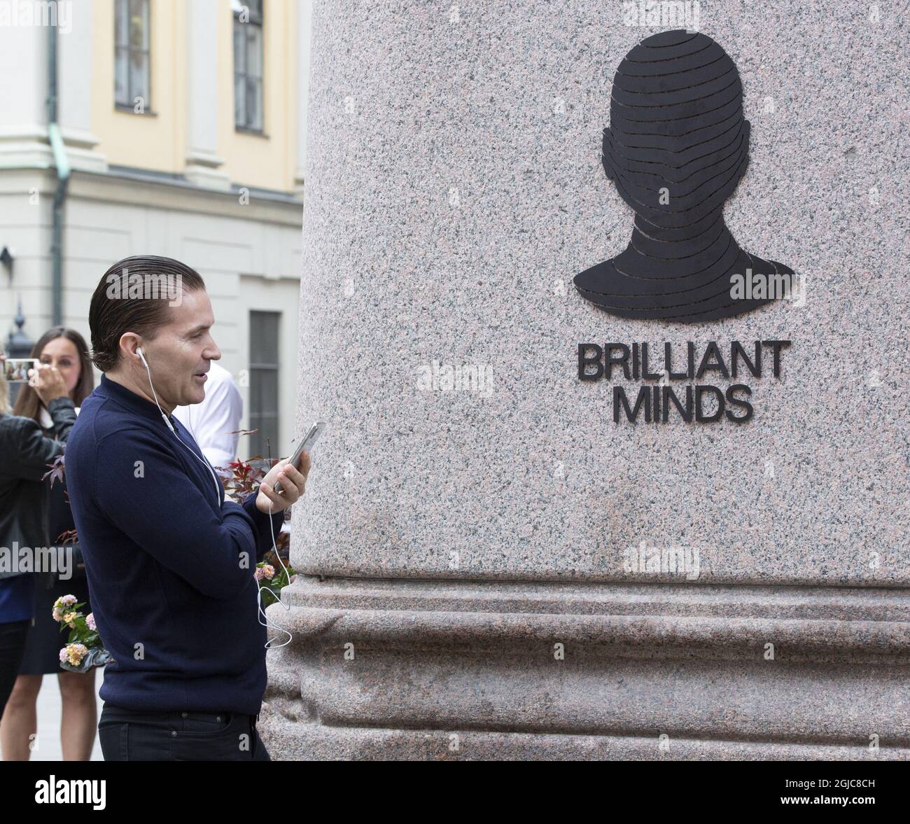 Martin Lorentzon, Swedish entrepreneur and co-founder of Tradedoubler and Spotify arriving at ...