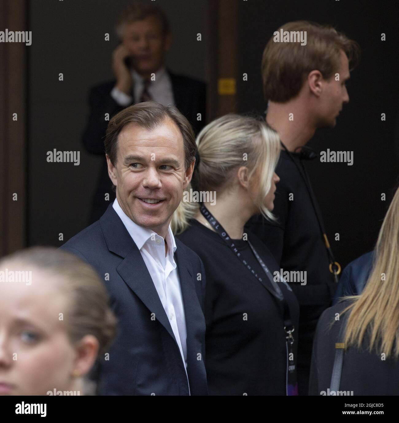 Karl-Johan Persson, CEO and president of Hennes & Mauritz (H&M ...