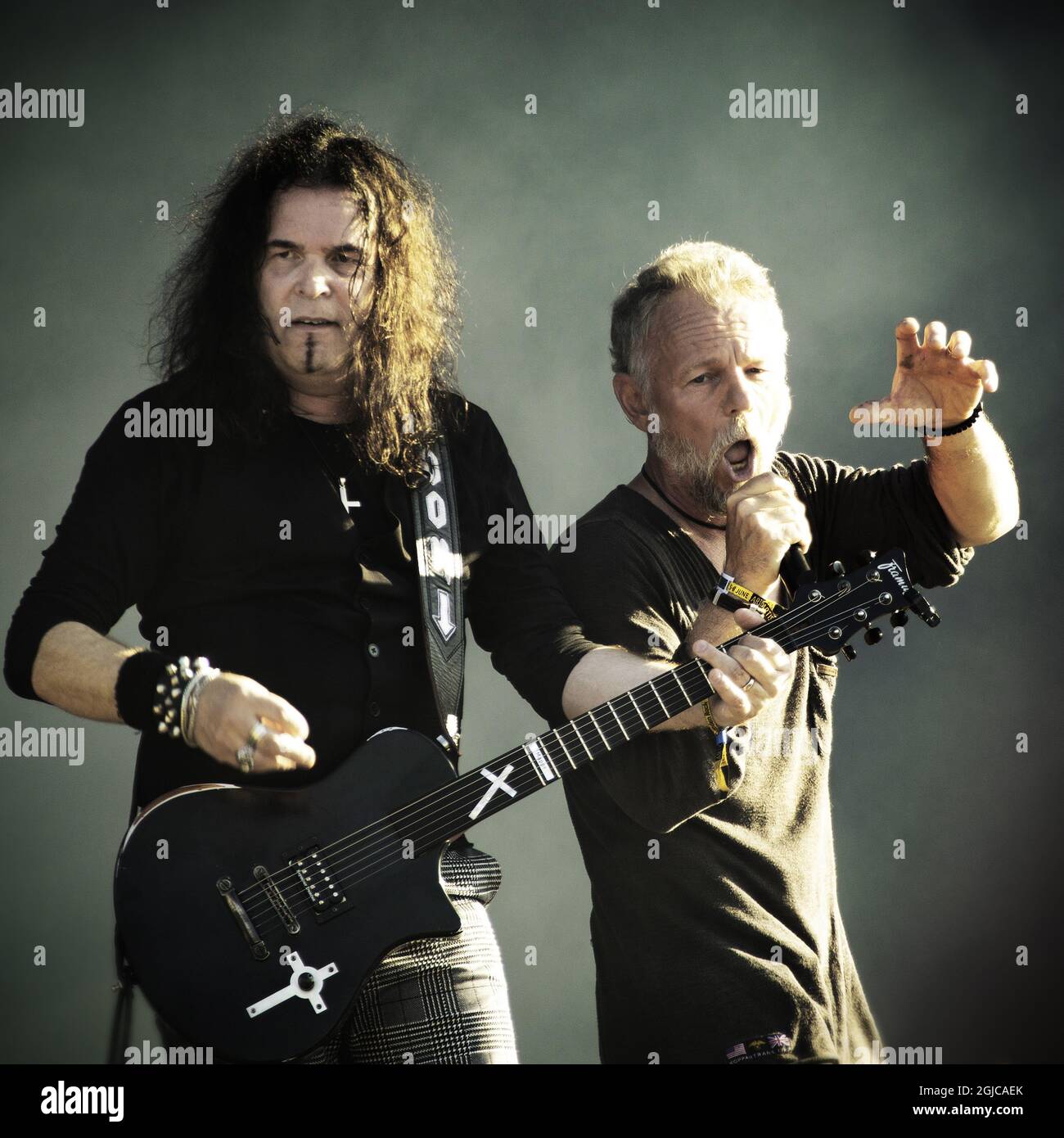 Candlemass performing live on stage at Sweden Rock Festival 2019-06-07 ...