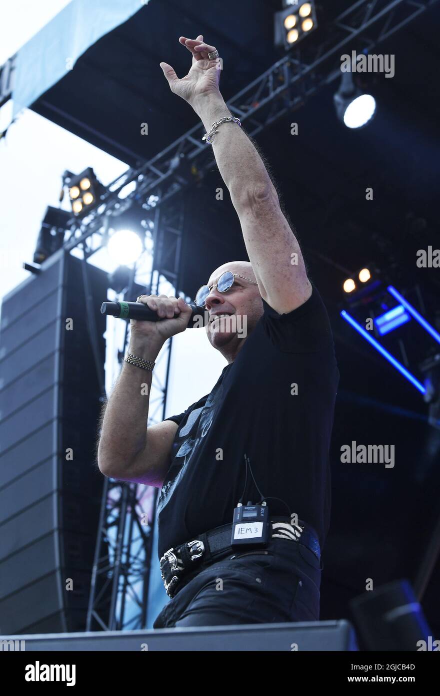 Richard Fairbrass, Right Said Fred performs at the music festival "We ...