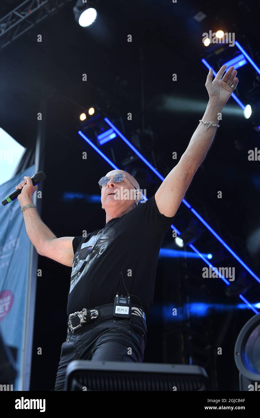 Richard Fairbrass, Right Said Fred performs at the music festival "We ...