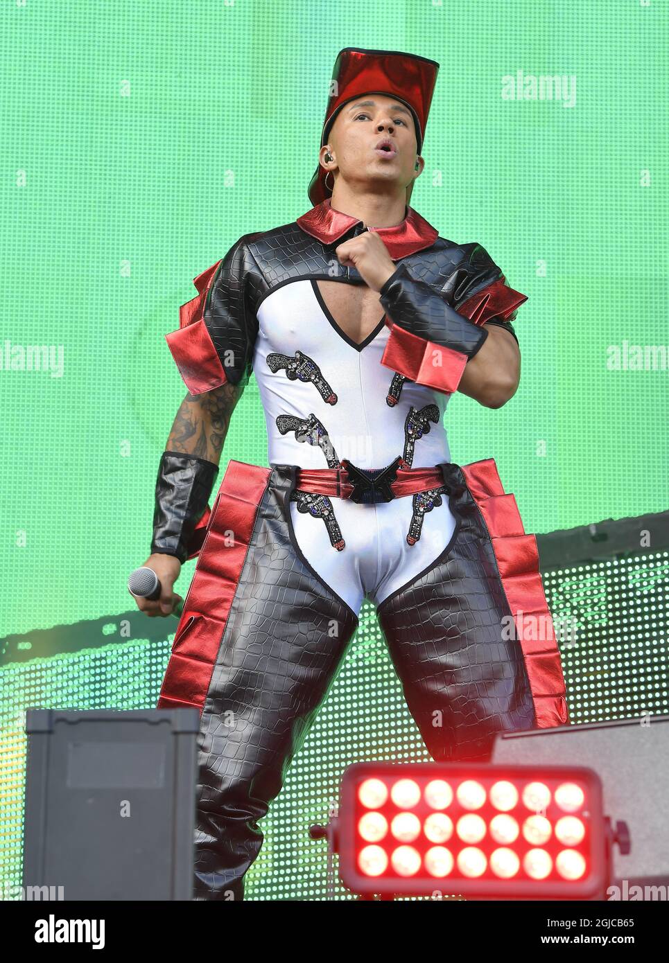 Vengaboys performs at the music festival "We who love the 90's" in ...