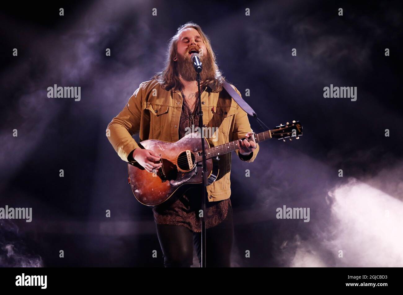 Chris Klafford performs at Idol 2018-10-26 (c) Mattias Hansson / IBL ...
