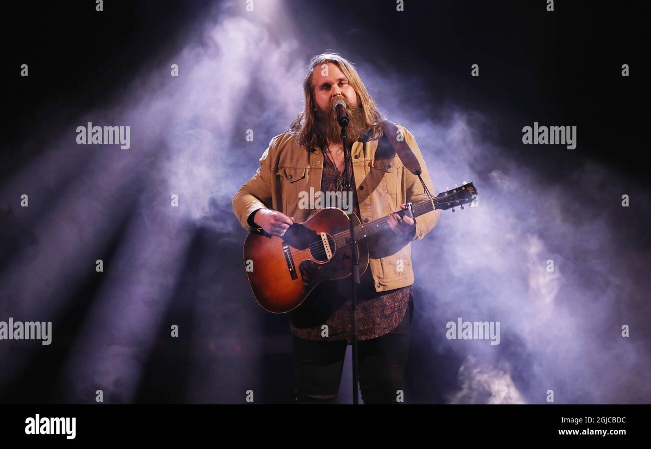 Chris Klafford performing at Idol 2018-10-26 (c) Mattias Hansson / IBL ...