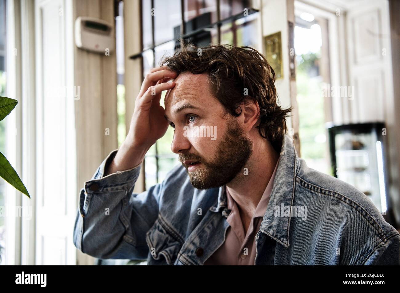 STOCKHOLM 2019-07-08 Swedish actor Vilhelm Blomgren plays the lead in ...
