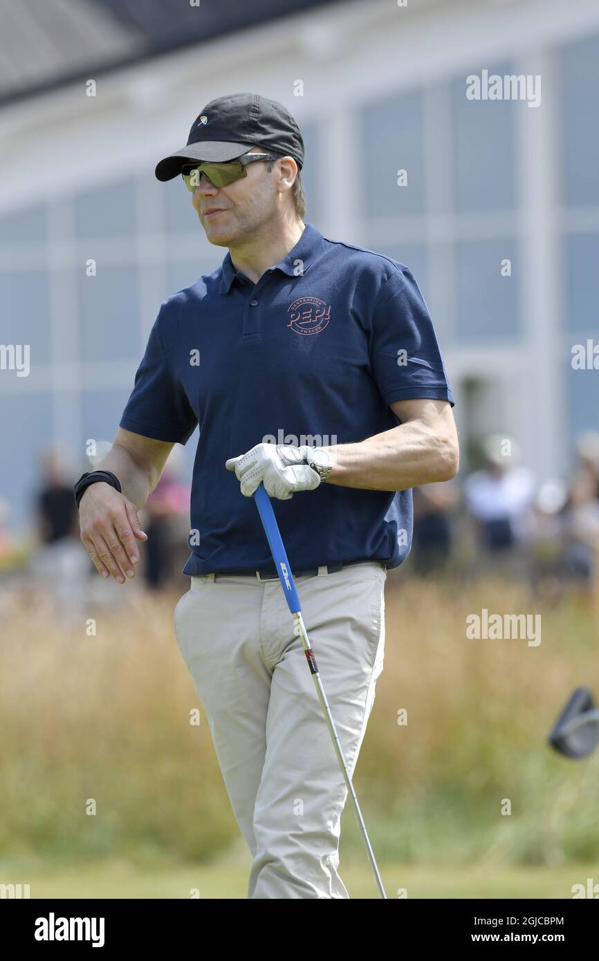 Prince Daniel participated in the Victoria golf tournament at Ekerum ...